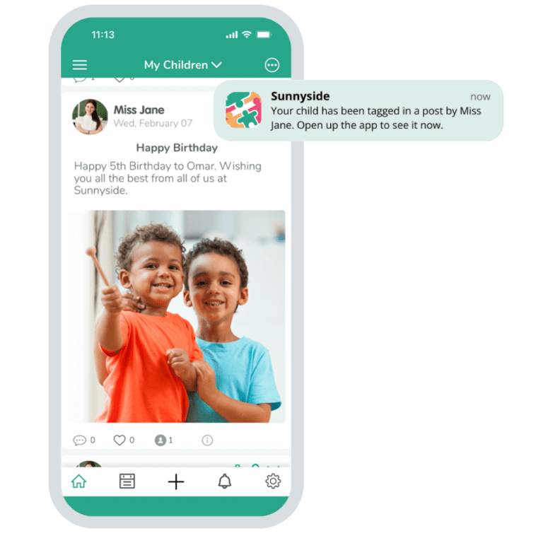 Childcare App for Parents | OWNA Childcare Management System
