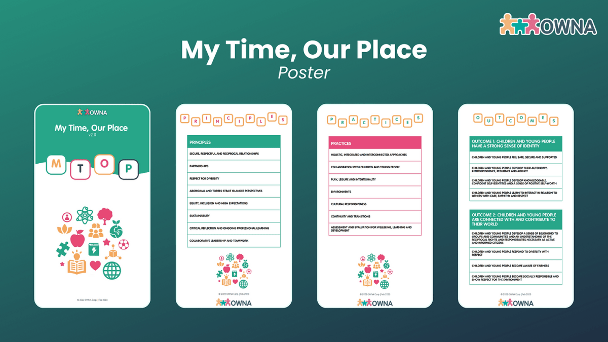 MTOP: Guide to My Time, Our Place - OWNA